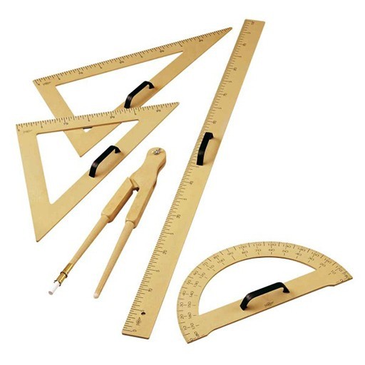 BLACKBOARD RULERS SET