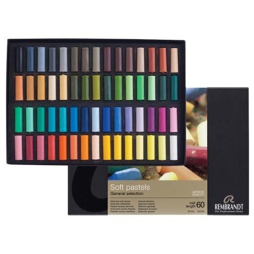 TALENS REMBRANDT SOFT HALF PASTELS IN CARDBOARD BOXES