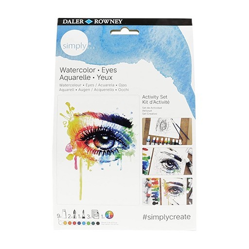 DALER ROWNEY SIMPLY ACTIVITY SET 3 WATERCOLOUR