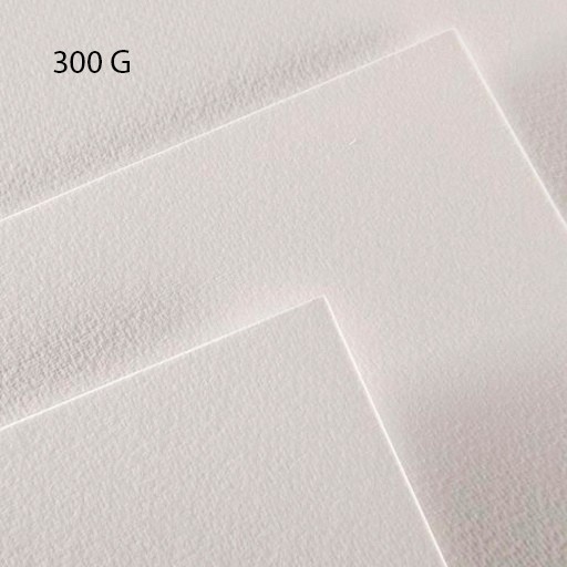CANSON AQUARELLE PAPER 300 G 60% COTTON