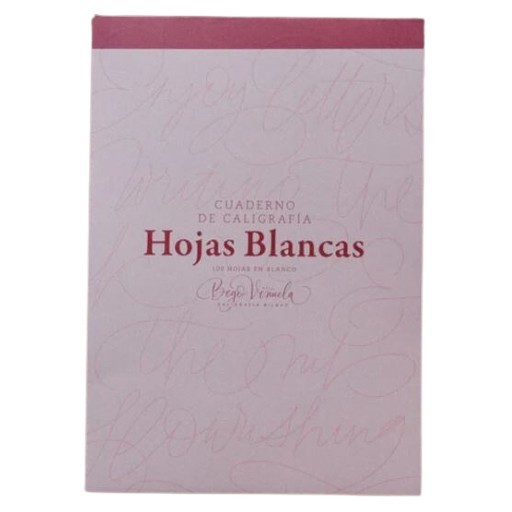 BEGO VIÑUELA CARNET DE CALLIGRAPHIE PAPIER BLANC 100 FEUILLES