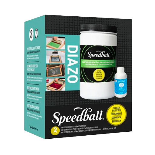 SPEEDBALL DIAZO KIT PHOTO-ÉMULSION ET SENSIBILISATEUR POUR SÉRIGRAPHIE