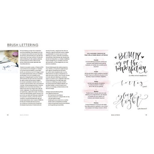 BOOK (IN SPANISH) - ALFABETOS DE HAND LETTERING